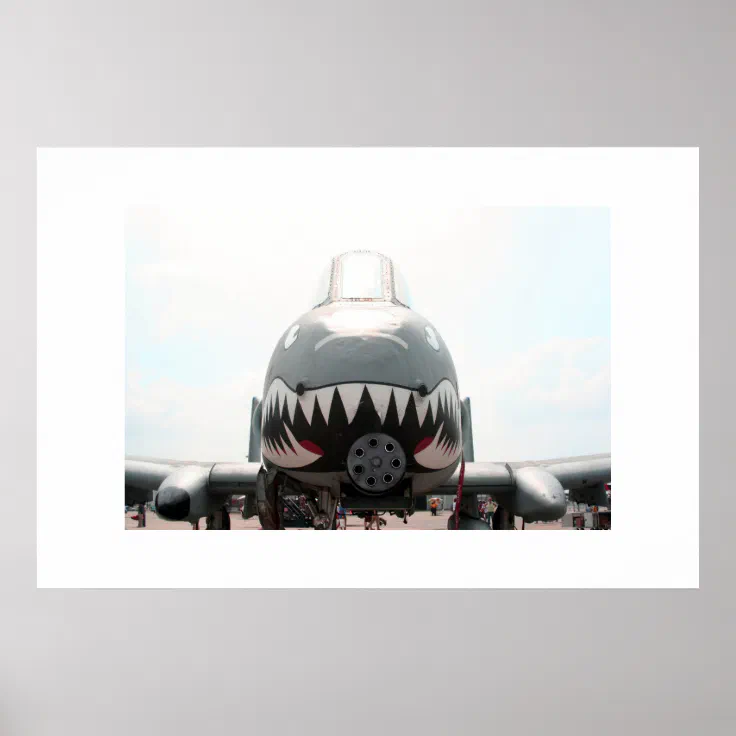 A10 Thunderbolt II Poster | Zazzle.nl