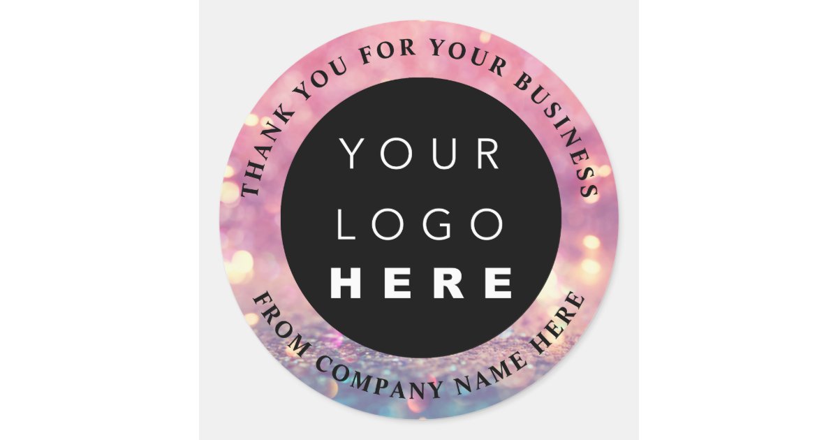 Aangepaste webholograaf voor de naam van Logo - Gl Ronde Sticker ...