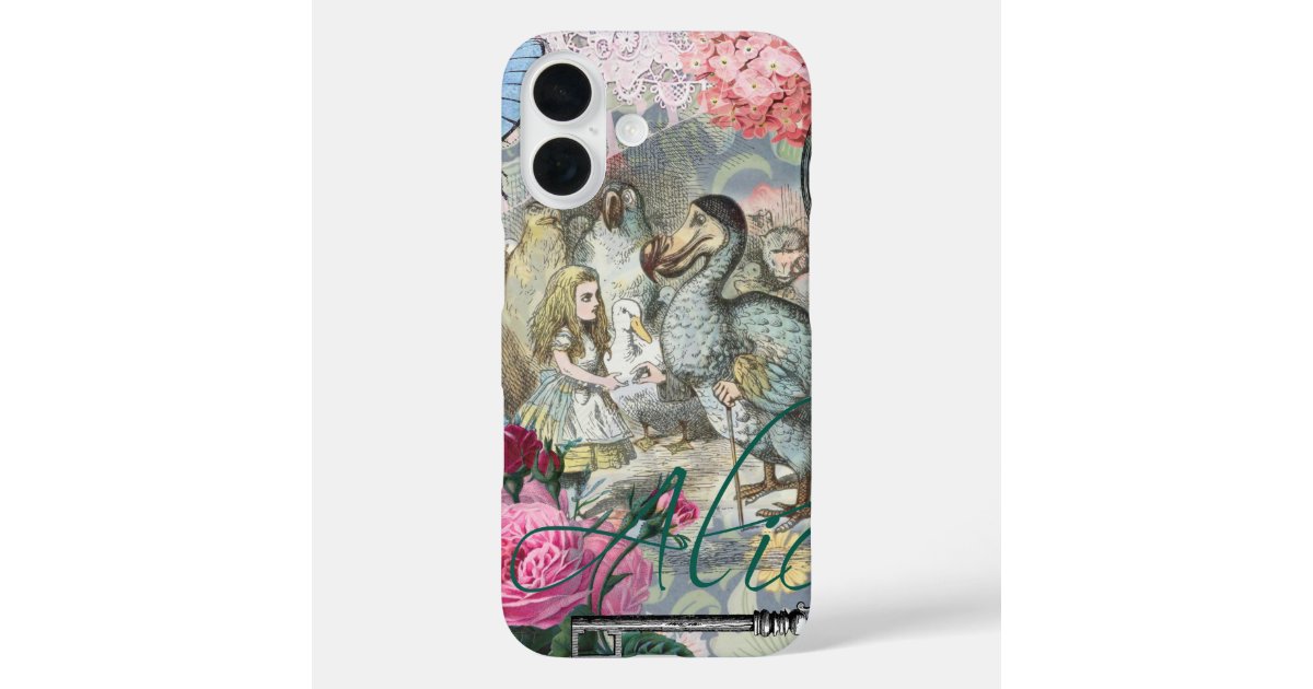 Alice in Wonderland Dodo Classic Artwork Case-Mate iPhone Case | Zazzle.nl
