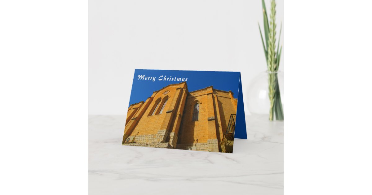Anglicaanse kerstKaart Nazareth Feestdagen Kaart | Zazzle.nl