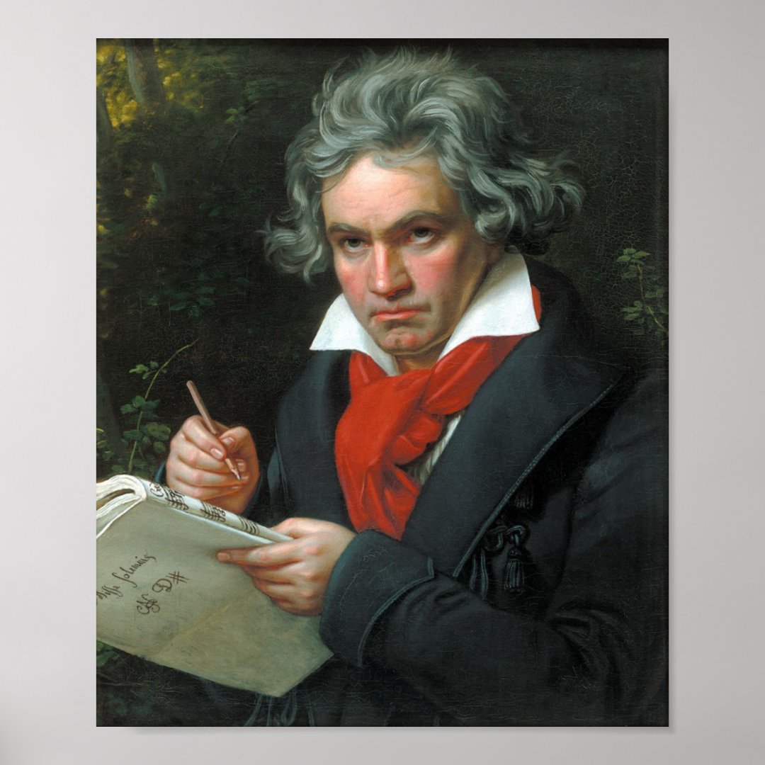 Beethoven Poster | Zazzle.nl