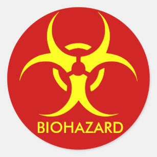 Biohazard Stickers | Zazzle.nl