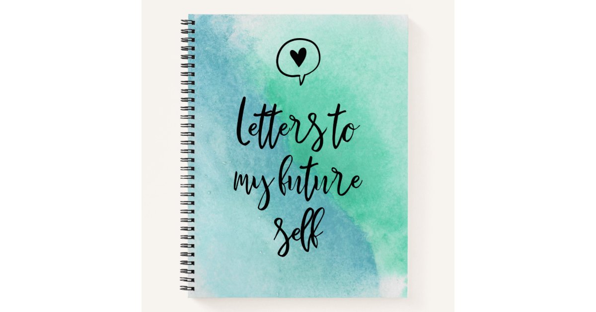 Brieven aan mijn toekomstige zelf voor Tiener Noti Notitieboek | Zazzle.nl