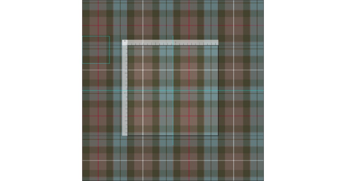 Clan Fraser Ancient Hunting Tartan Stof | Zazzle.nl