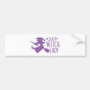 Gevaccineerde pride lgbt lgbtq gay rainbow-kleuren bumpersticker ...