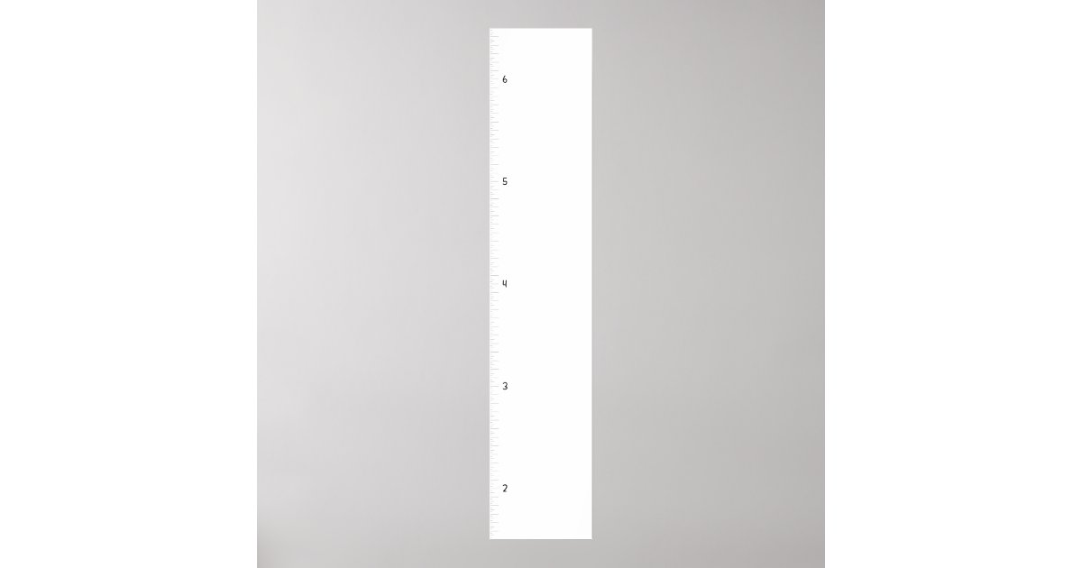 Create Your Own Growth Chart Poster | Zazzle.nl