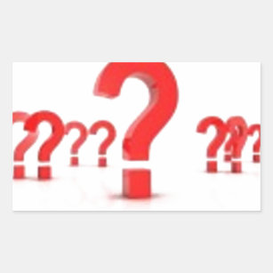 Vraagteken Stickers | Zazzle.nl