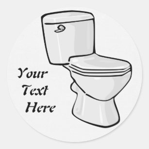 Toilet Stickers | Zazzle.nl
