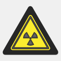 Gepersonaliseerde Radioactief Stickers | Zazzle.nl
