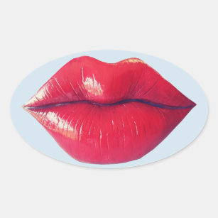 Lippen Stickers | Zazzle.nl