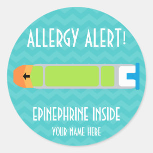 Allergie Stickers | Zazzle.nl