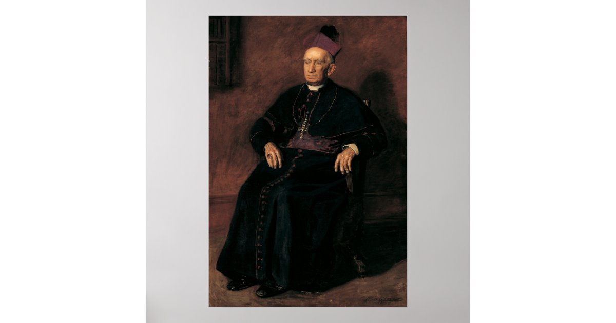 Eakins - aartsbisschop William Henry Elder Poster | Zazzle.nl