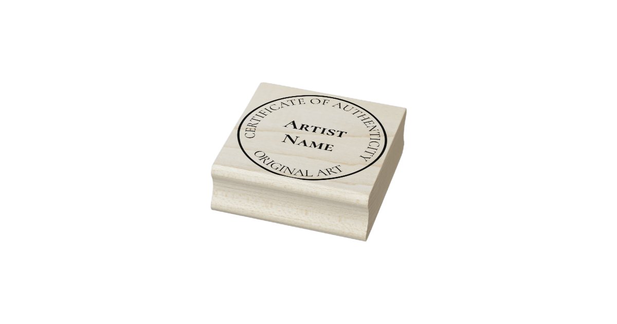 echtheidscertificaat Stempel | Zazzle.nl