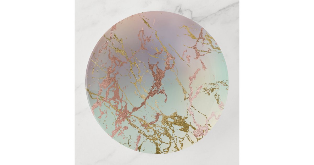 Elegant Beige Marmer | Mint Sage Green Roos Gold Sierschaaltjes | Zazzle.nl
