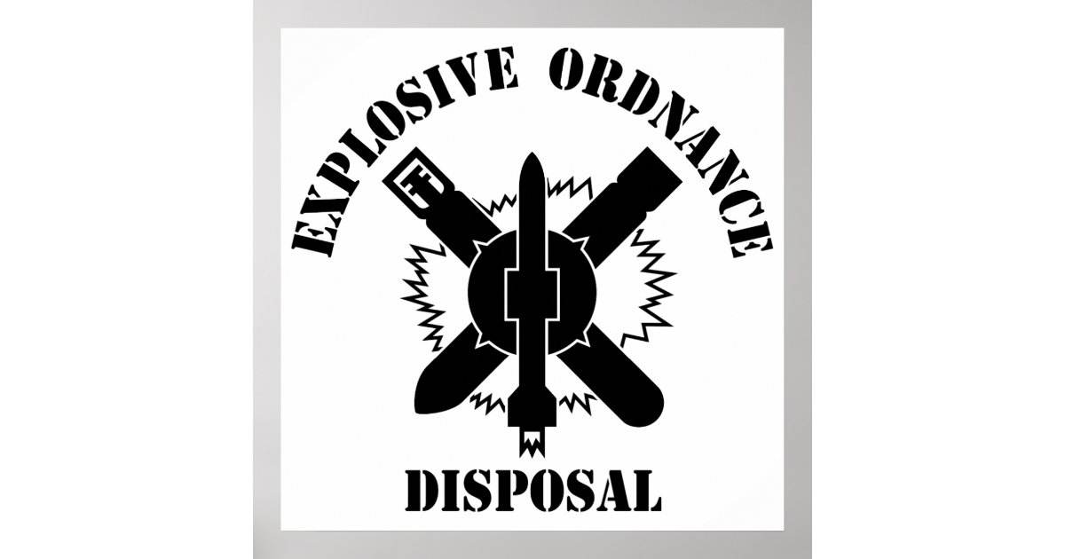 EOD LOGO POSTER | Zazzle.nl