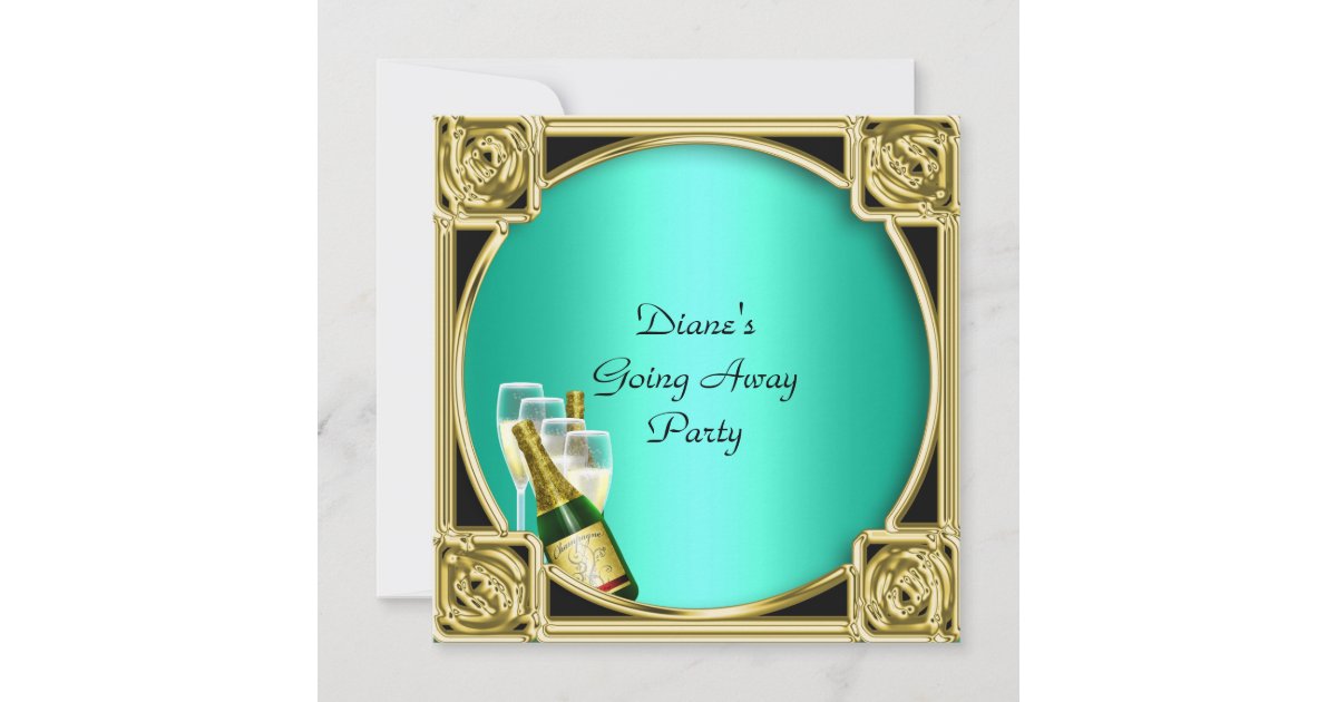 Farewell Party Invitation Card Goede dag Kaart | Zazzle.nl