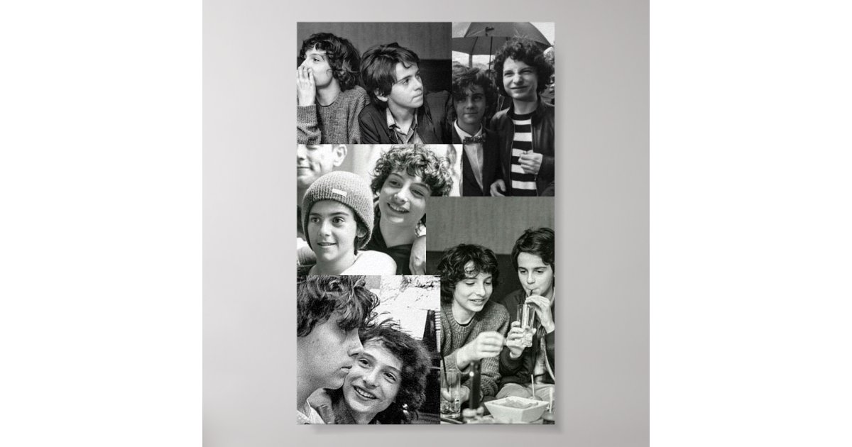 Finn Wolfhard en Jack Dylan Grazer Poster! Poster | Zazzle.nl
