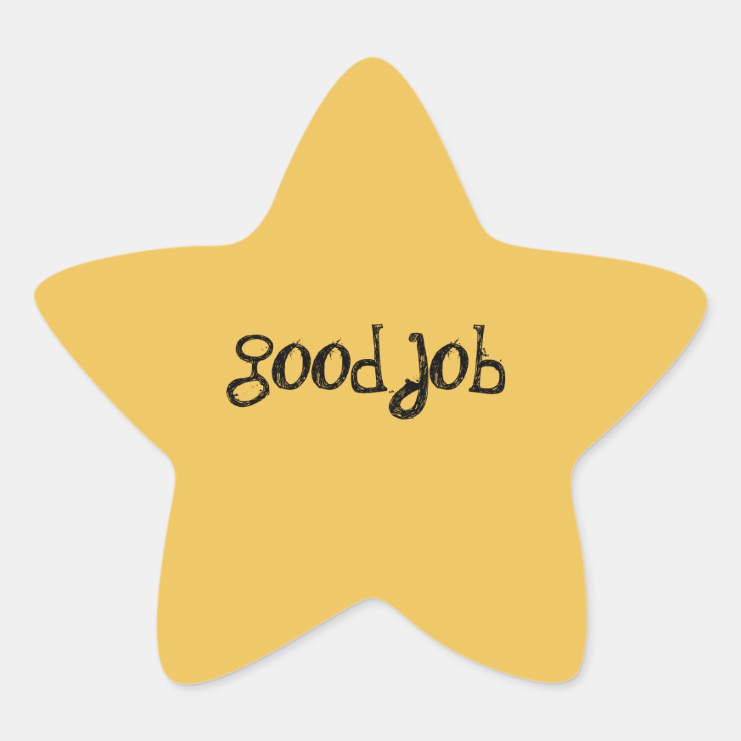 Gold Star Award-stickers Ster Sticker | Zazzle.nl