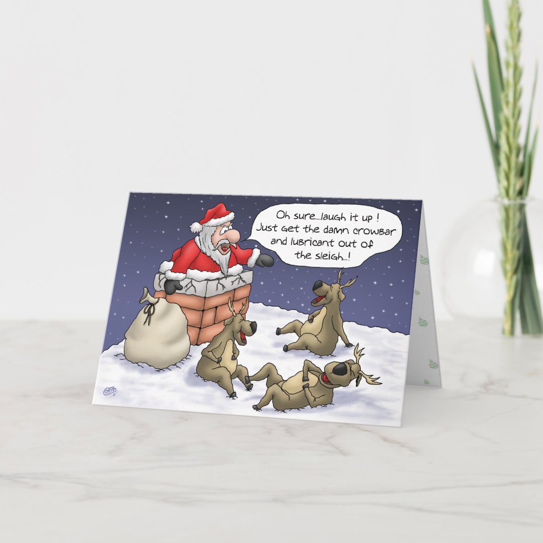 Grappig kerstkaartjes: eend feestdagen kaart | Zazzle.nl
