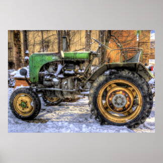 Tractor Posters, Tractor Afdrukken, Kunst Tractor Afdrukken