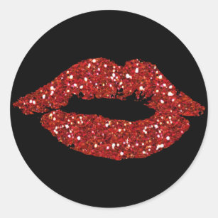 Lippen Stickers | Zazzle.nl