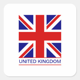 Engelse Vlag Stickers | Zazzle.nl