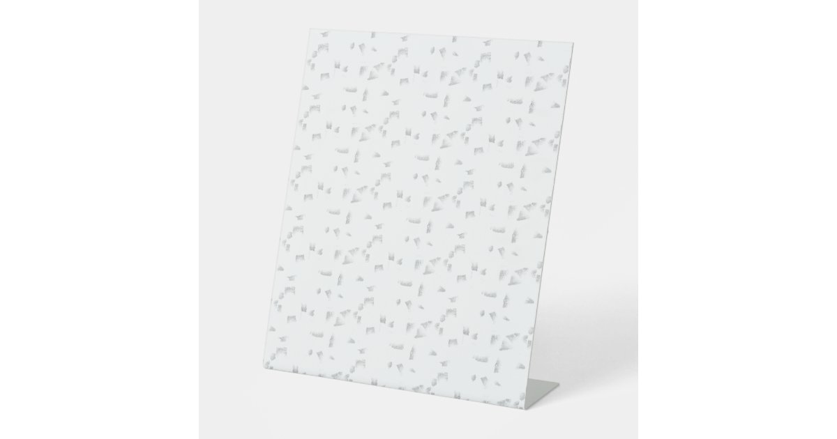 horizontaal ontwerp zestien reclamebord met voetstuk | Zazzle.nl
