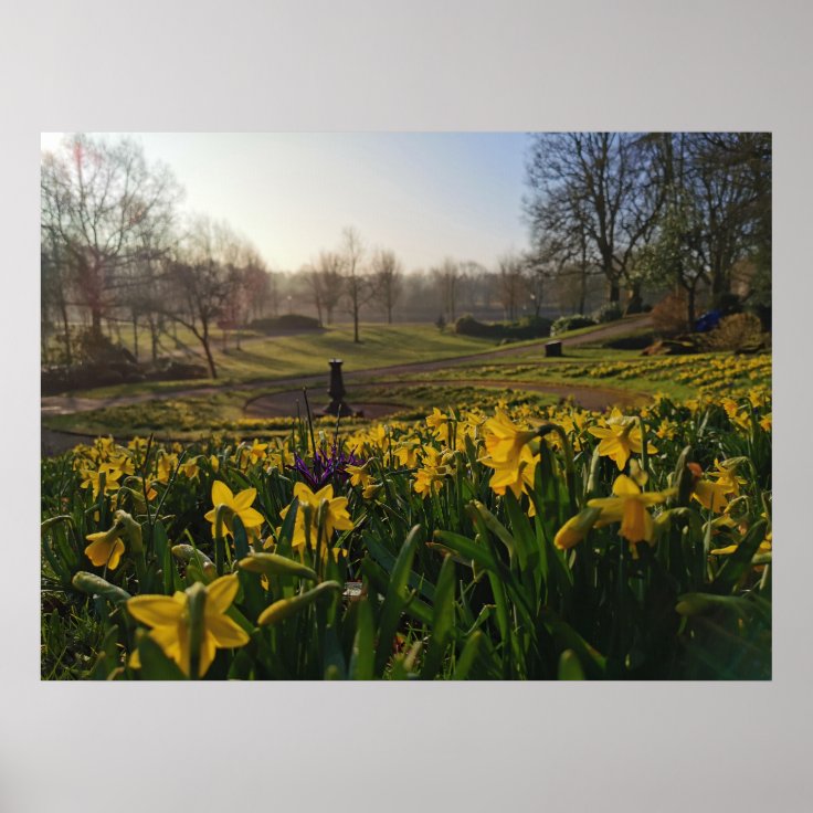 Ik liep eenzaam als wolk door William Wordsworth Poster | Zazzle.nl