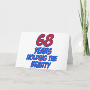 68 Jaar Oud Kaarten | Zazzle.nl