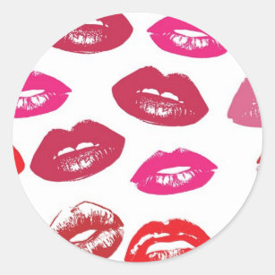 Lippen Stickers | Zazzle.nl