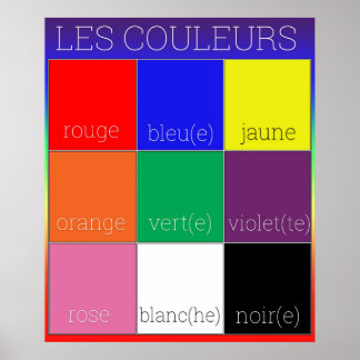 Frans Taal Posters, Frans Taal Afdrukken, Kunst Frans Taal Afdrukken