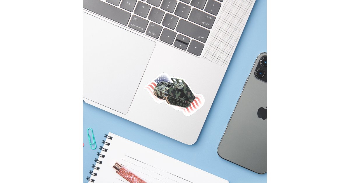 M270 Multiple Launch Rocket System (MLRS) Sticker | Zazzle.nl