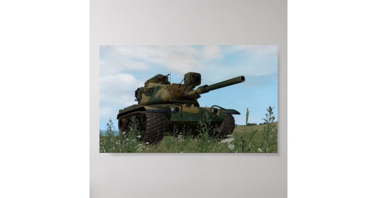 M60-tank Poster | Zazzle.nl