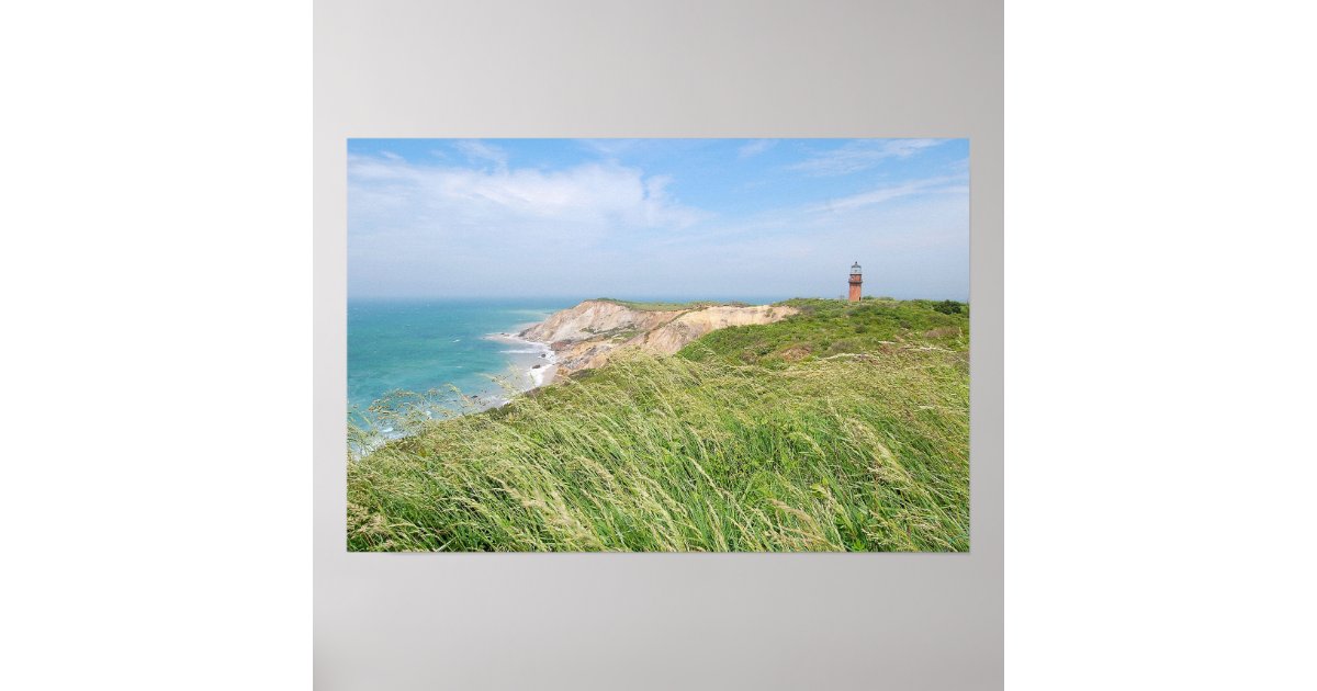 Martha's Vineyard Lighthouse II Poster | Zazzle.nl