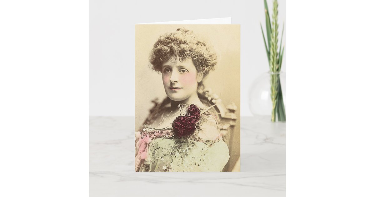 Miss Phyllis Broughton Kaart | Zazzle.nl