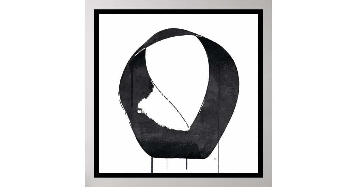 Mobius Strip Enso Poster | Zazzle.nl