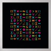 Flyer Wiskunde Bijles Stelling Van Pythagoras Poster In De Klas