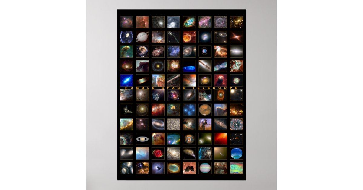 Momentopname van het Poster in het universum | Zazzle.nl