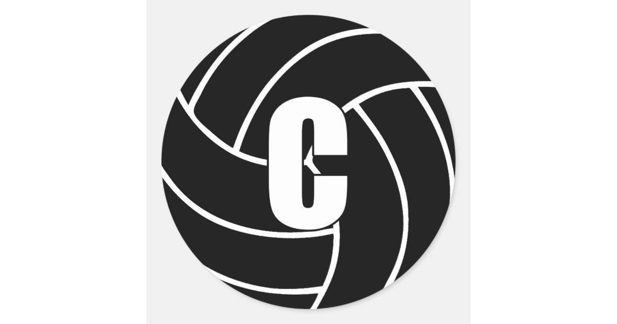 Netball Center, C, Netball Team Stickers | Zazzle.nl