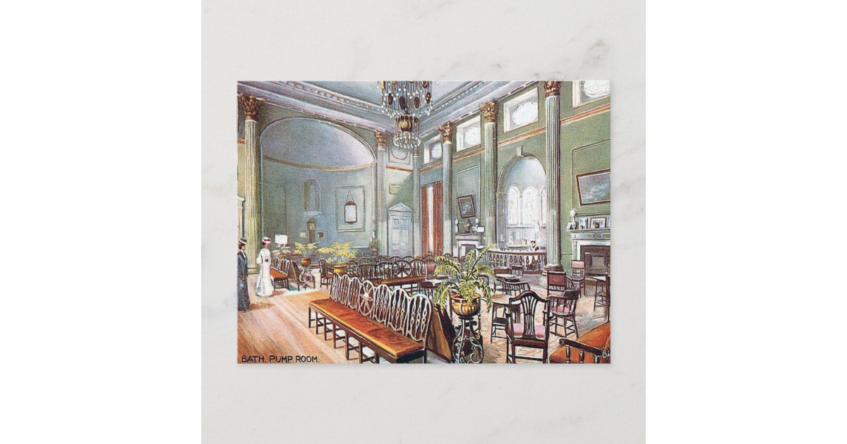 Oud Briefkaart - Pompkamer, Bath, Somerset | Zazzle.nl