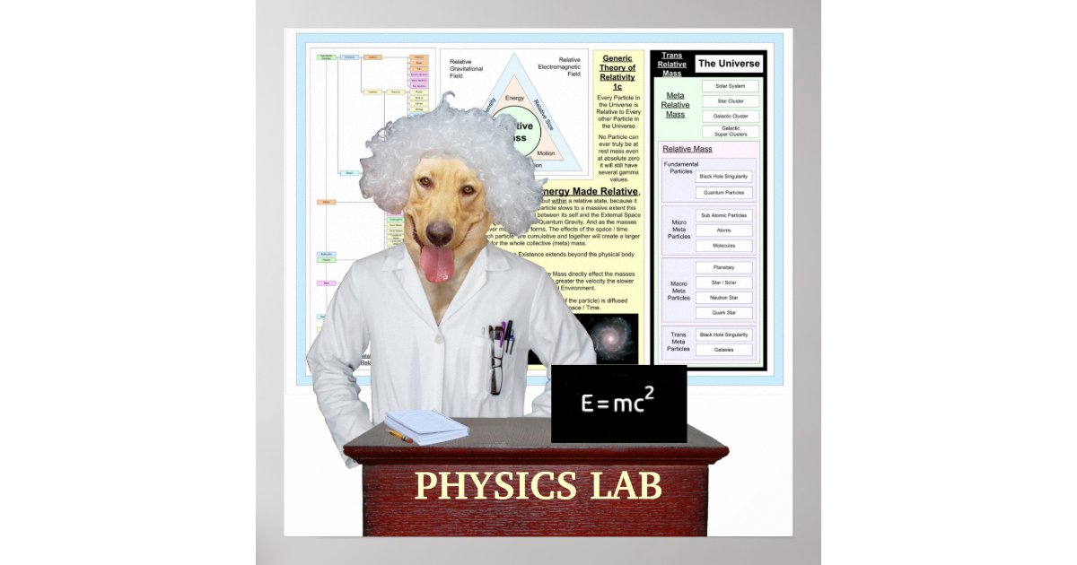 Physics Lab Poster | Zazzle.nl