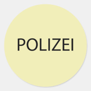 Politie Stickers | Zazzle.nl