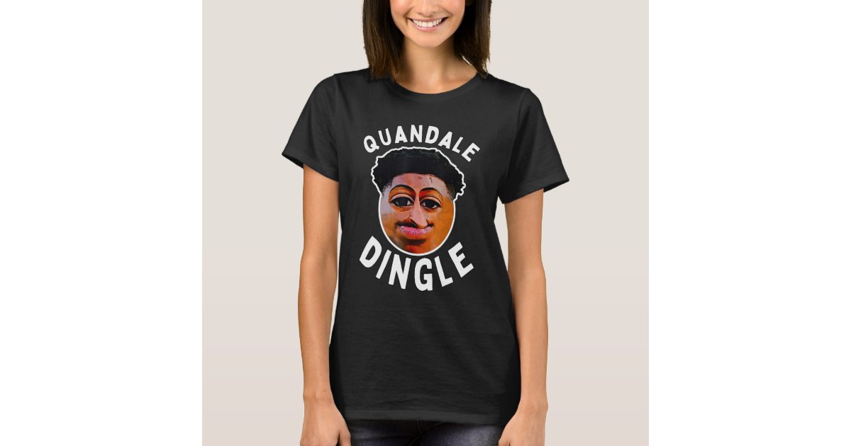Quandale Dingle Goofy Ahh Meme Ik ben Pushin' Ding T-shirt | Zazzle.nl
