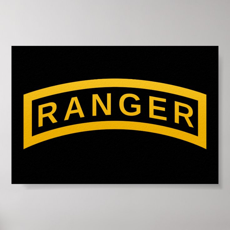Ranger Tab Poster | Zazzle.nl