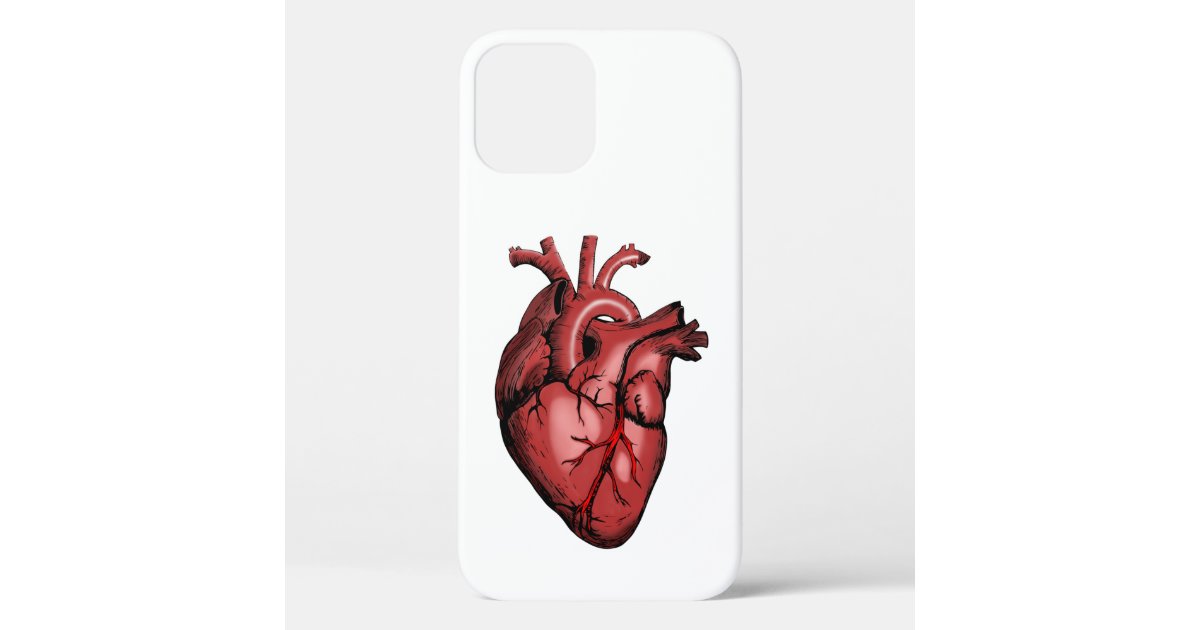 Realistisch Anatomisch Afbeelding van het hart Case-Mate iPhone Case ...