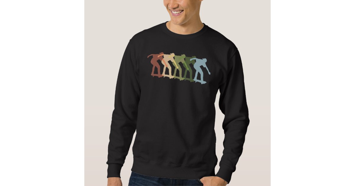 Retro skateboarden voor skateboarders en jongens trui | Zazzle.nl