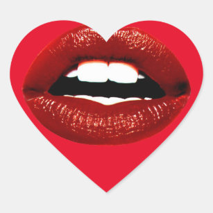Lippen Stickers | Zazzle.nl