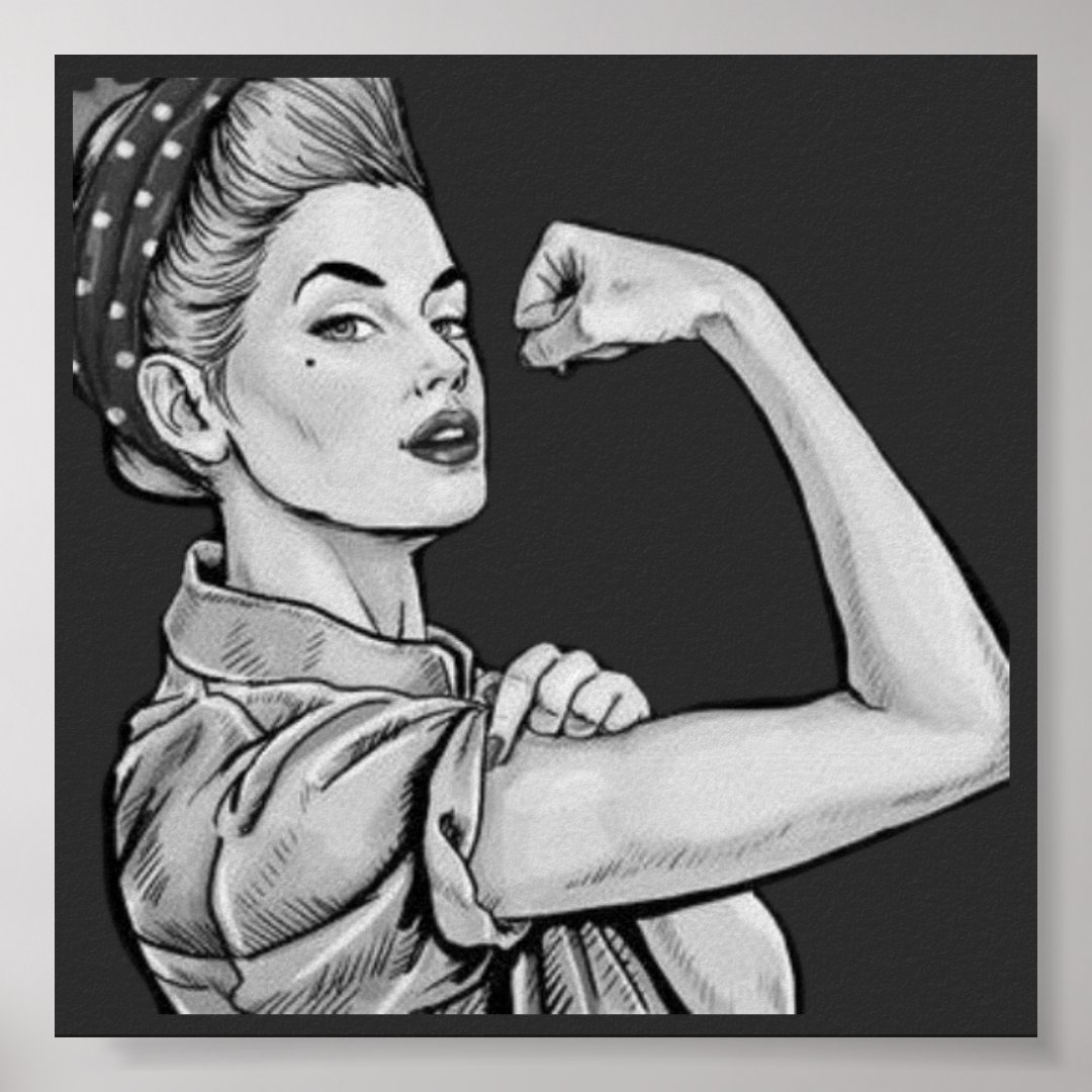 rosie the riveter poster | Zazzle.nl