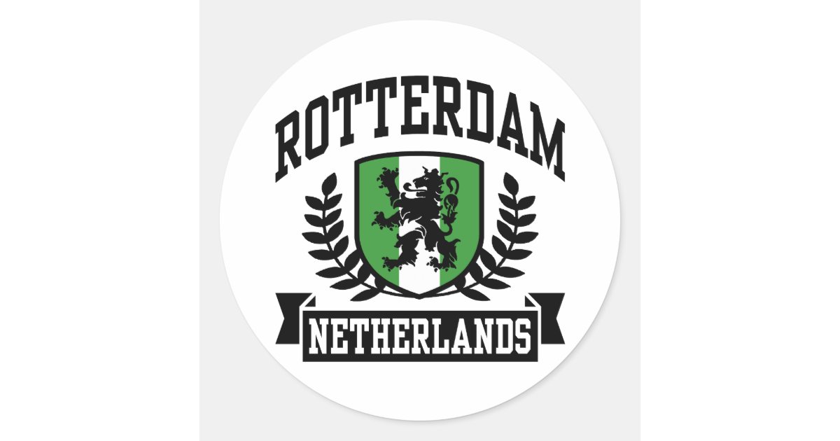 Rotterdam Ronde Sticker | Zazzle.nl