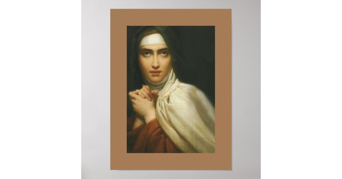 SAINT-TERESA VAN AVILA-POSTER POSTER | Zazzle.nl